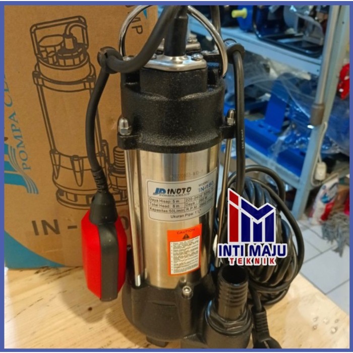Jual Pompa Celup Kolam Ikan INOTO IN-180 Otomatis Submersible Pump ...