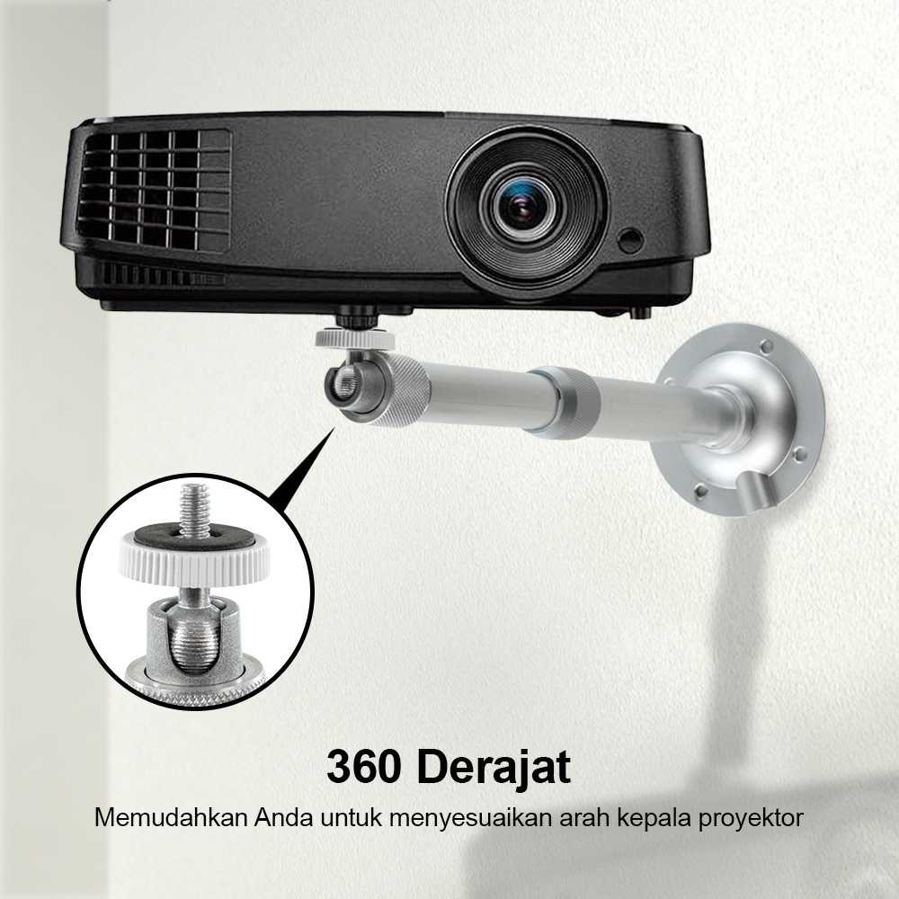 Jual AJSSHOP THUNDEAL Bracket Proyektor 360 Derajat 10KG - PH45 | Shopee Indonesia