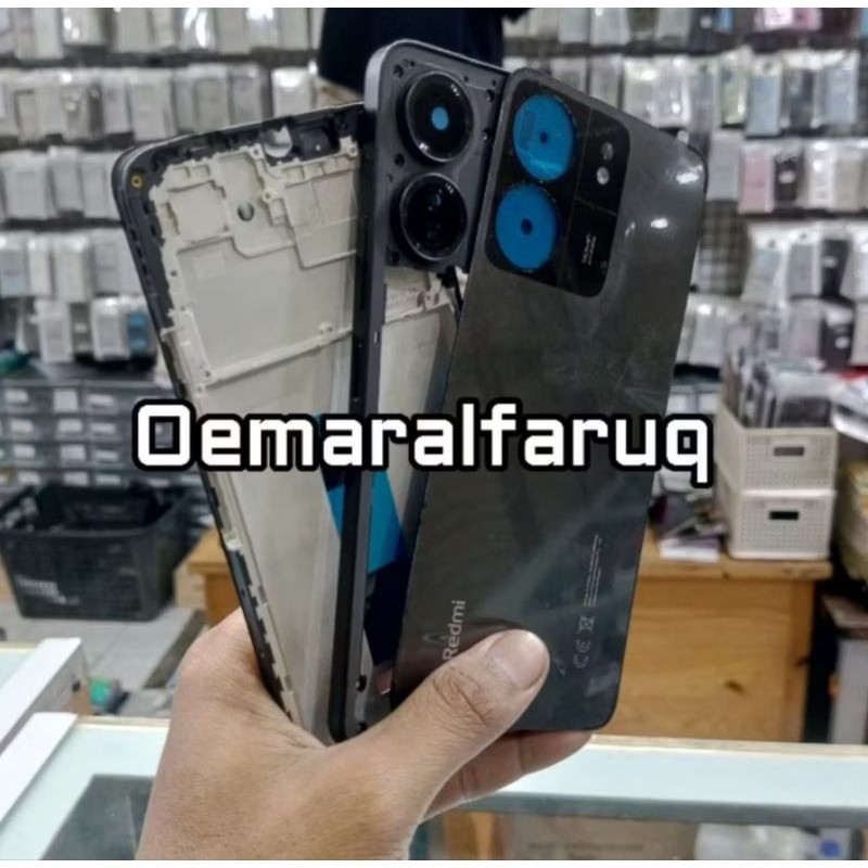 Jual BACKCOVER KESING HOUSING CASING FULL SET XIAOMI REDMI 13C FRAME ...