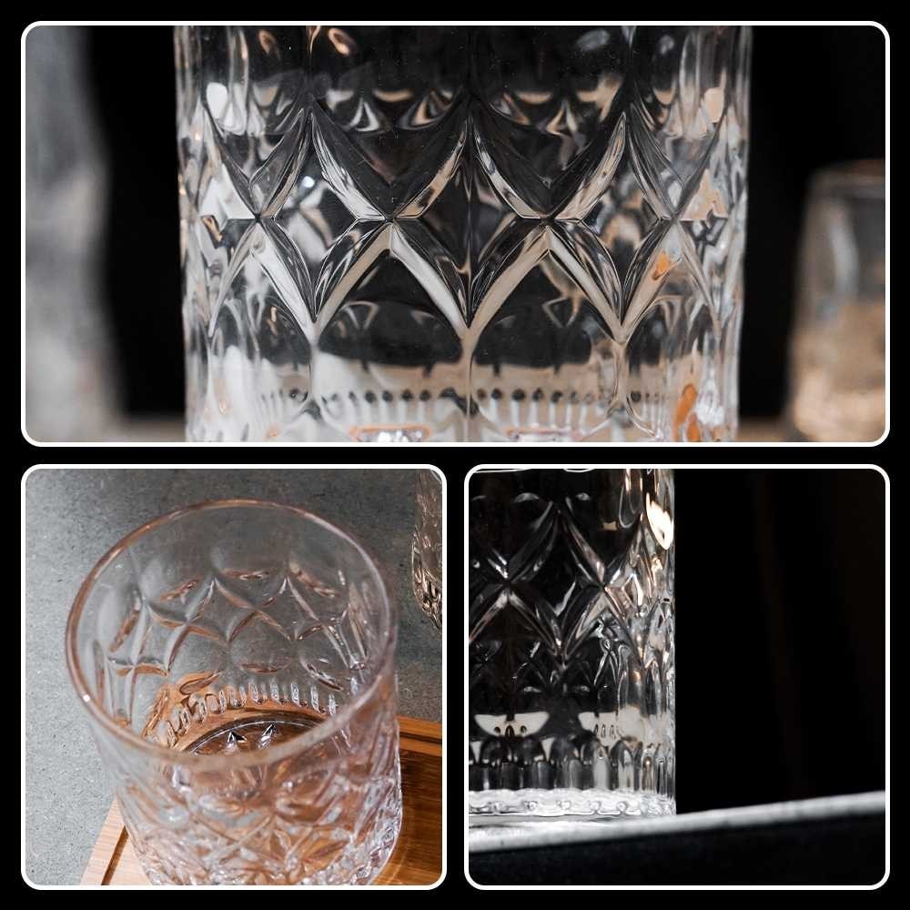 Jual QNSHP Gelas Whisky Crystal Old Fashioned Rock Glass 300ml - CG03 | Shopee Indonesia