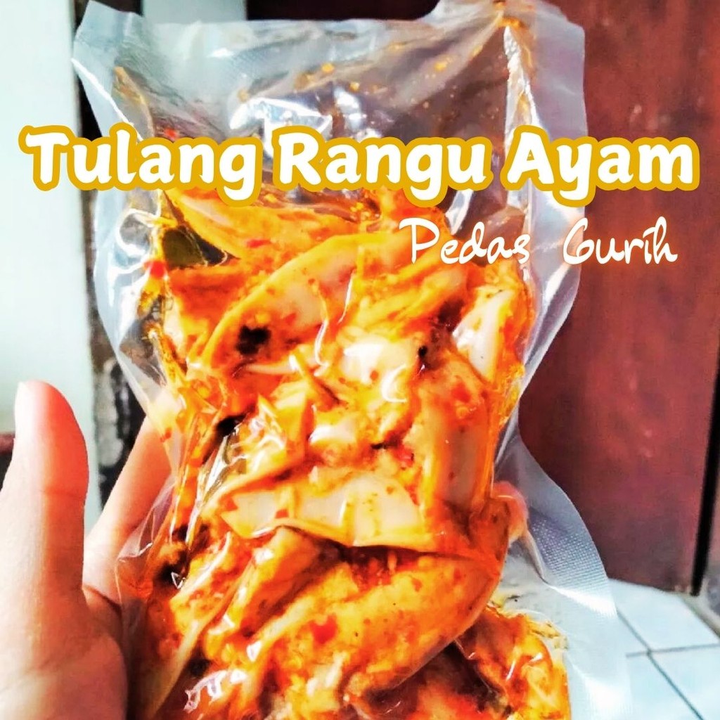 Jual Tulang Rangu Chilli Oil 100gr | food cemilan instan extra pedas ...