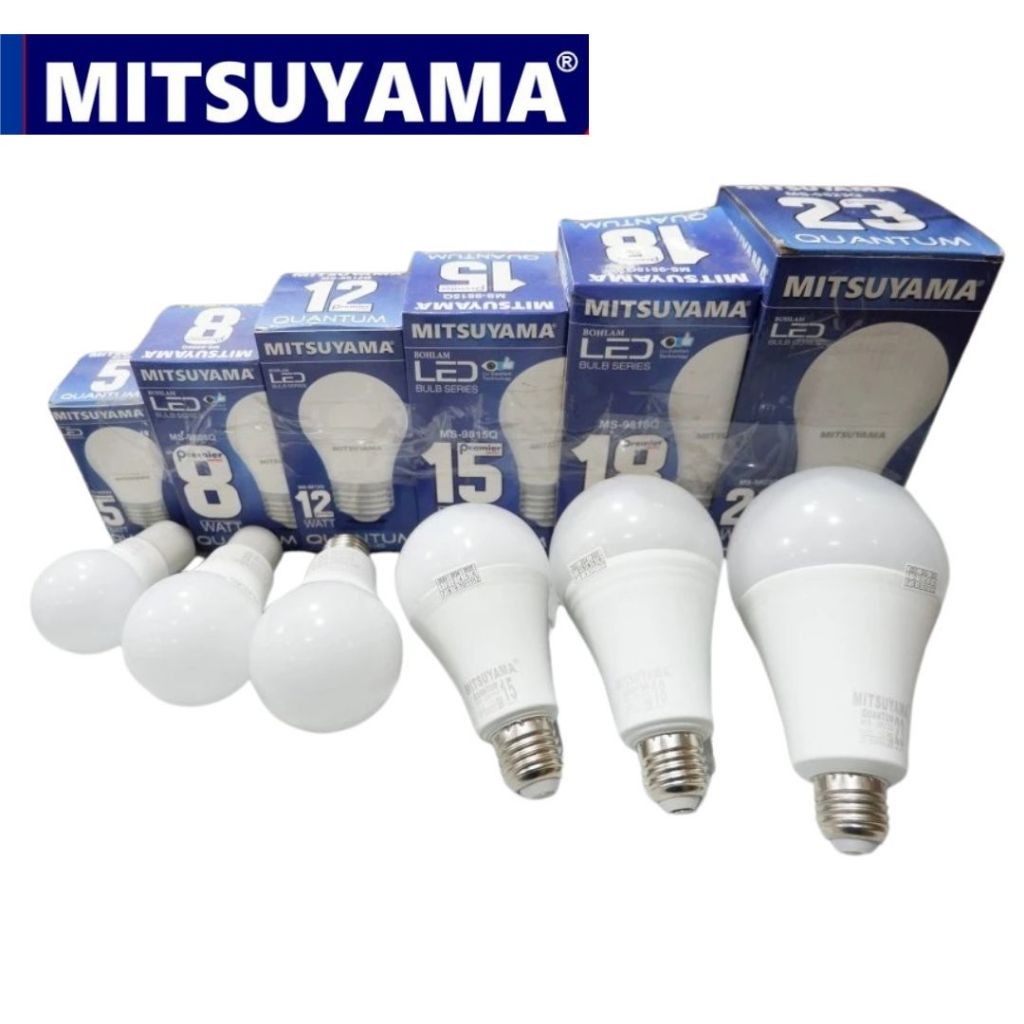 Jual MITSUYAMA QUANTUM SAMSUNG BOHLAM LED Series Cahaya Putih | Shopee Indonesia