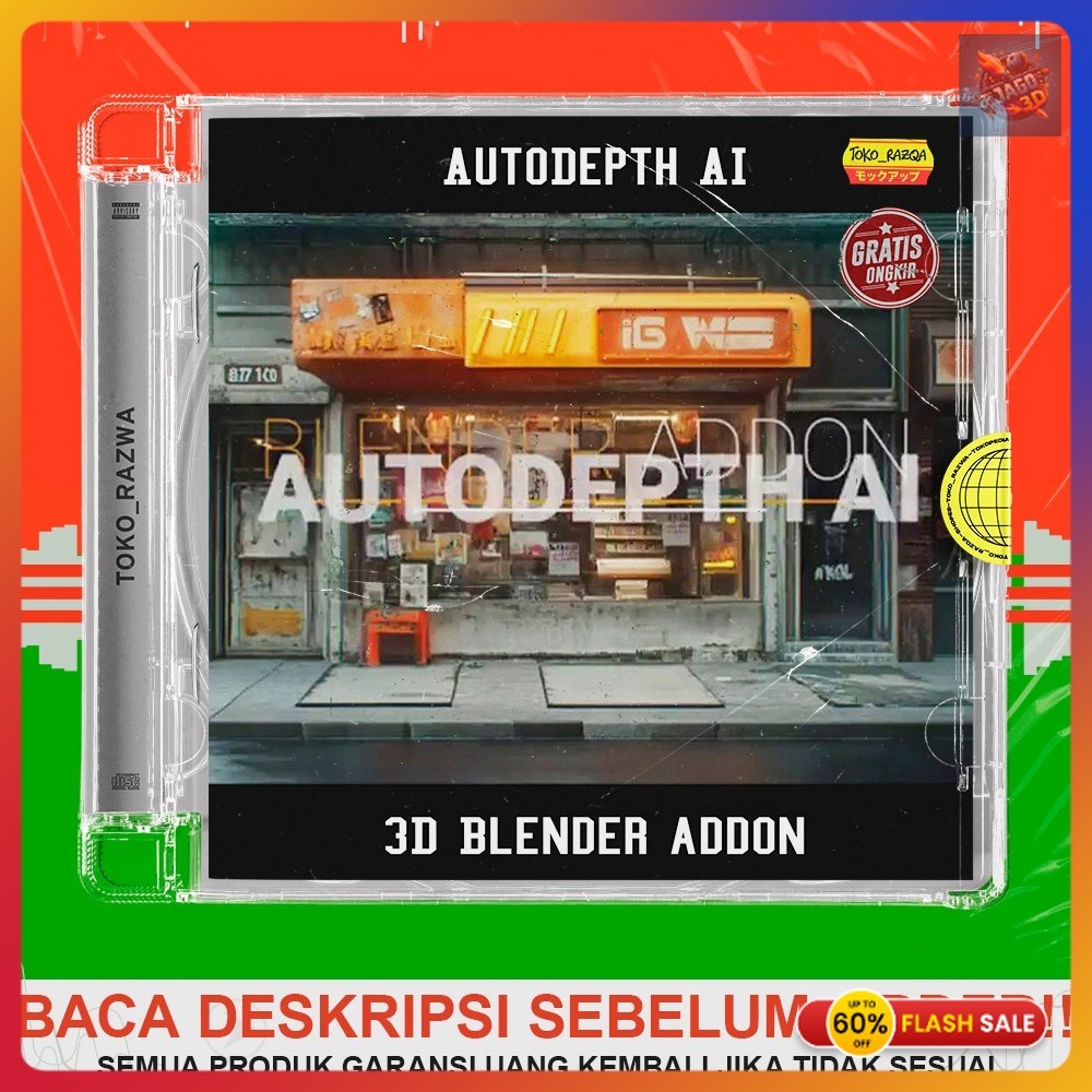 Jual 3D Blender - AutoDepth AI - 171024 INCLUDE VERSI TERBARU | Shopee ...