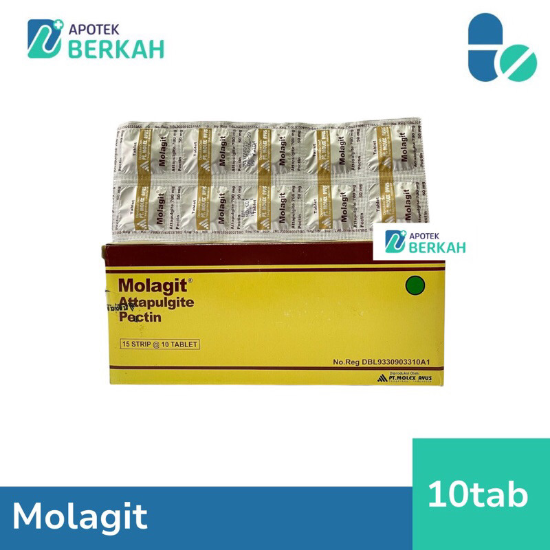 Jual Molagit Tablet Obat Diare - 10 Tablet | Shopee Indonesia