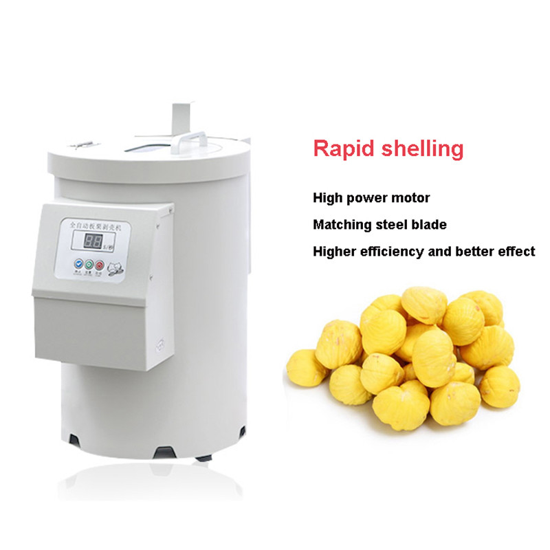 Jual 220V Automatic Chestnut Shelling Machine Commercial Small Chestnut ...