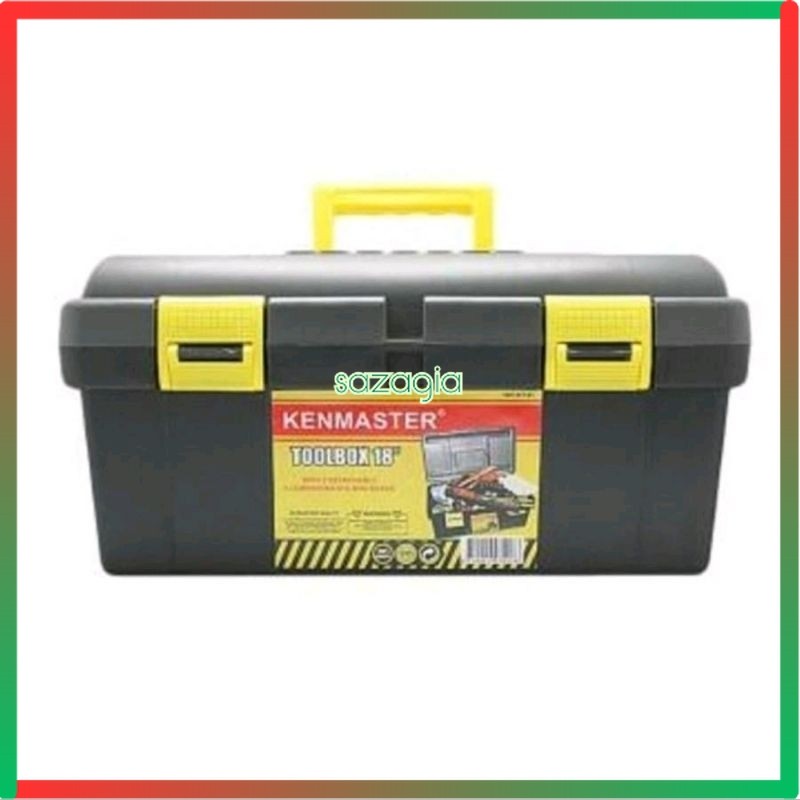 Jual (SG) KENMASTER Tool Box Besar 18" INCH Toolbox Kotak Peralatan ...