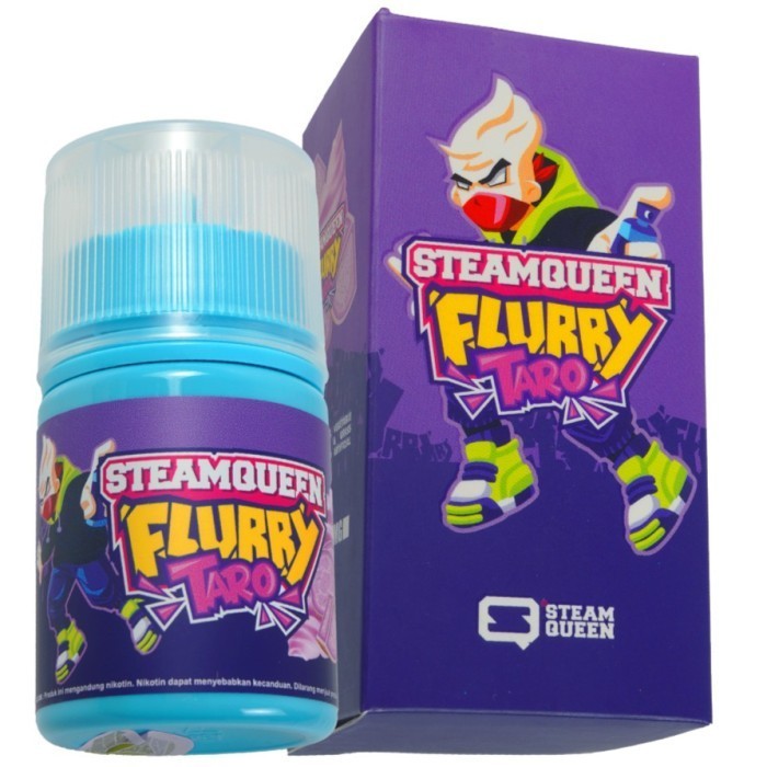 Jual Liquid Vape Steam Queen Flurry Taro Ice Cream 60ML By Steam Queen ...