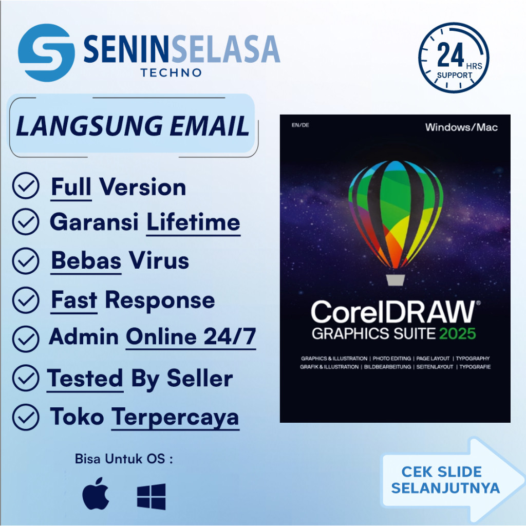 Jual CorelDRAW Graphics Suite 2025 (WIN & MAC) | Shopee Indonesia