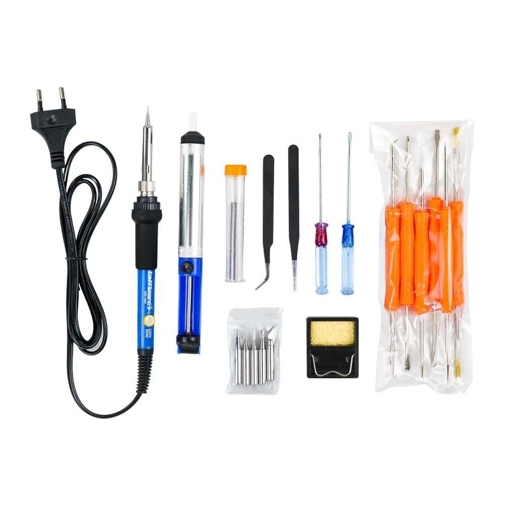 Jual 7in1 Set Peralatan Solder Kit Soldering Iron 60W 220V Taffware / 7 ...