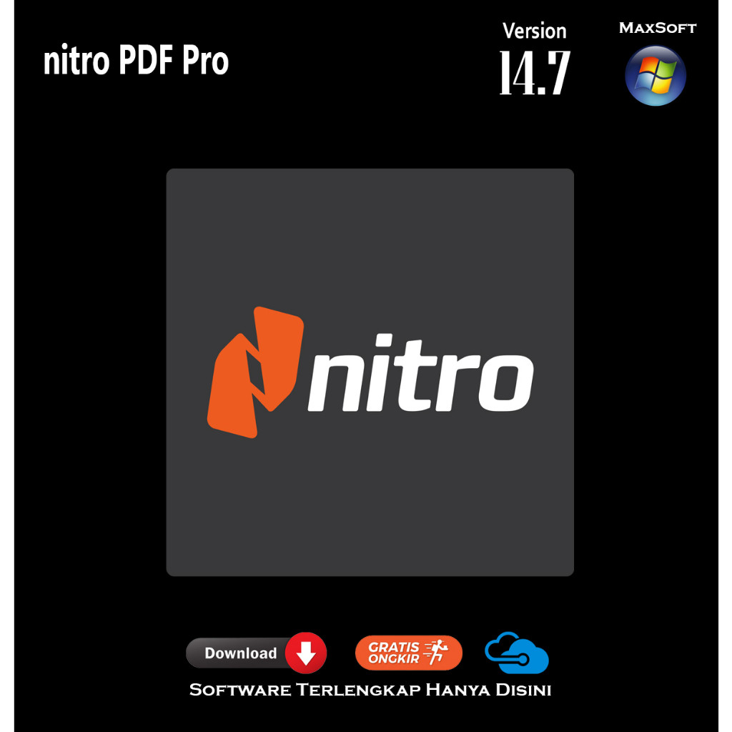 Jual Nitro PDF Pro Enterprise - PC Software | Shopee Indonesia