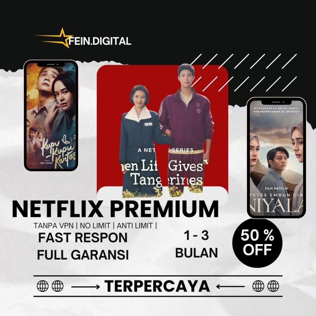 Jual NETFLIXX PREMIUM BERGARANSI 4K UHD ANTI LIMIT !!! | Shopee Indonesia