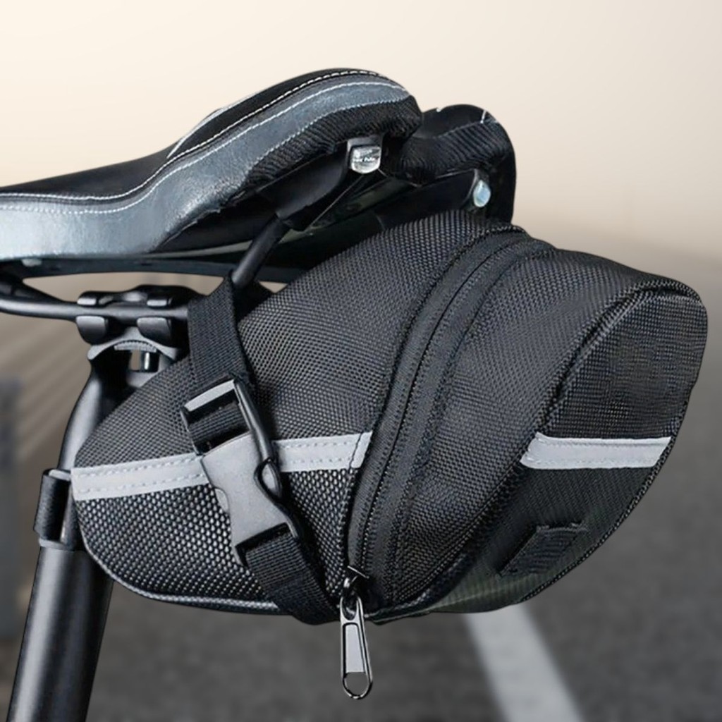 Jual [COD] Tas Sepeda Waterproof Storage Saddle Bag Seat Tail Bag Anti ...