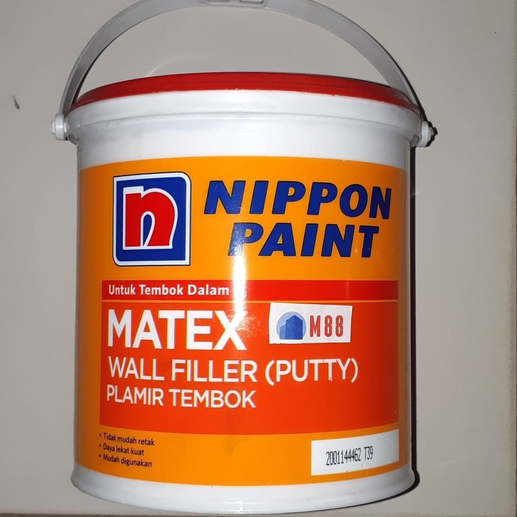 Jual Matex Wall Filler 4 kg - Putty Plamir Tembok Plamur Tembok Galon ...