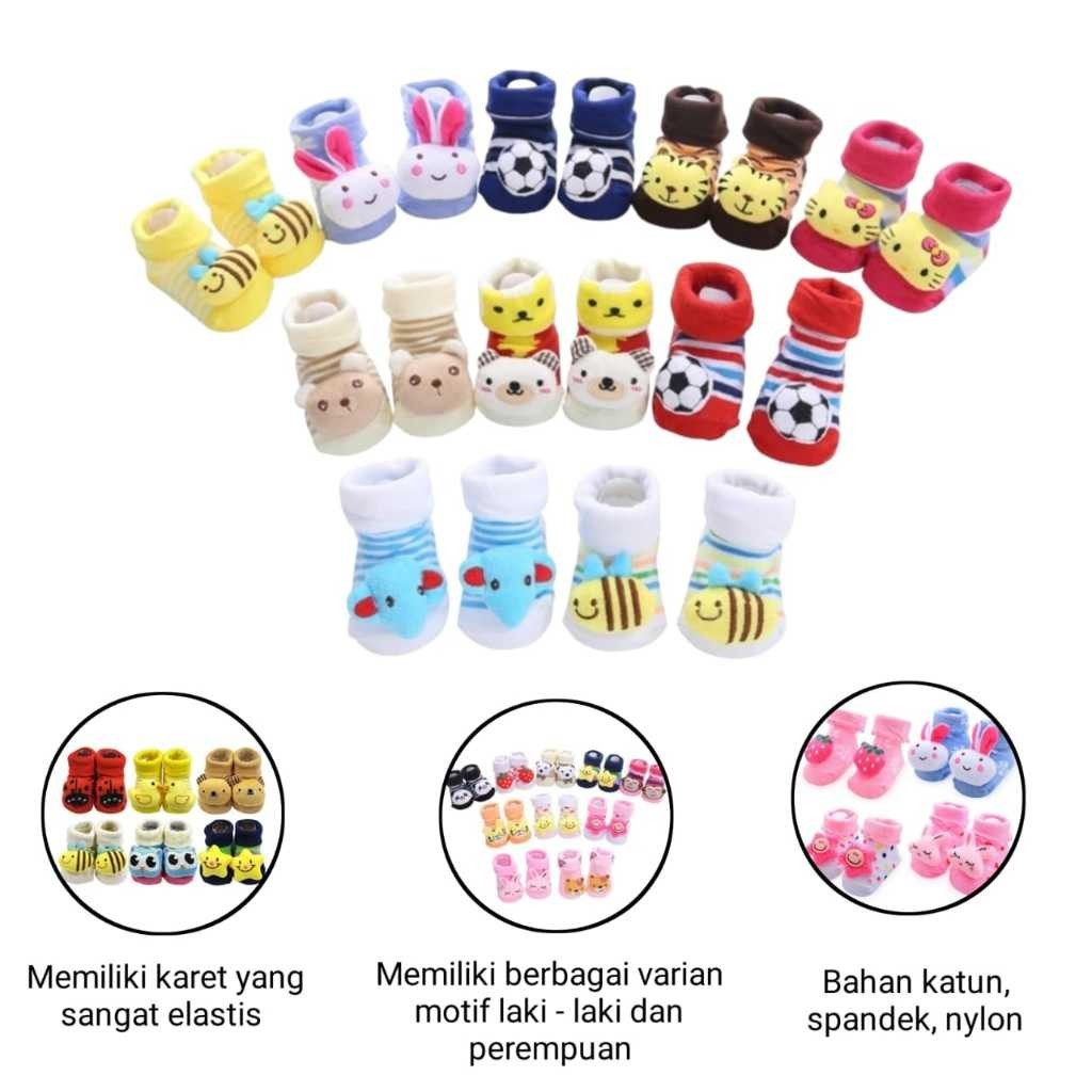 Jual ALZURA - Kaos Kaki Model Sepatu / Kaos Kaki Baby / Kaos Kaki ...