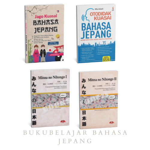 Jual Belajar Bahasa Jepang - Otodidak Bahasa Jepang - Minna no nihongo - Jago Kuasai Batera ...