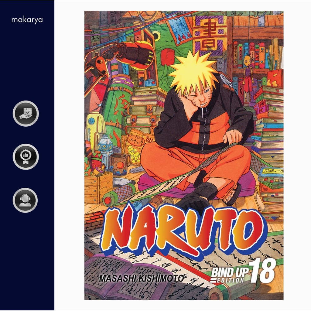 Jual Komik Naruto Bind Up Edition 18 (Masashi Kishimoto) | Shopee Indonesia