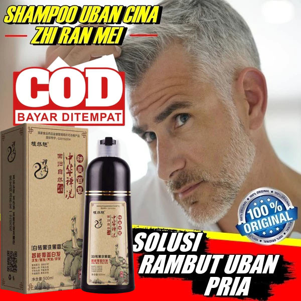 Jual 500ml Chinese Herbal Hair Dye Shampoo Permanent Color Hair Dye ...