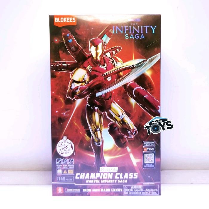 Jual Blokees Marvel Infinity Saga Champion Class CC01 CC-01 Iron Man ...