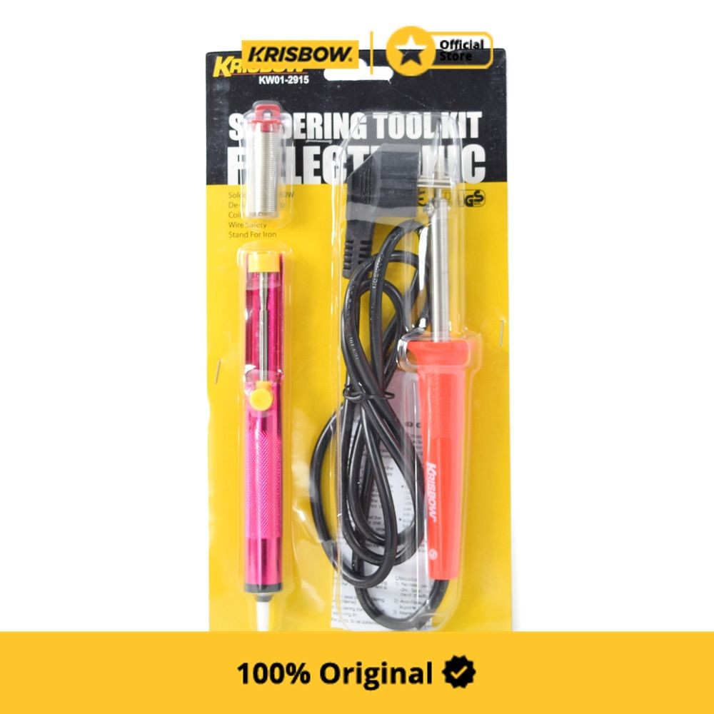 Jual Krisbow Set Solder Toolkit For Electric Lrstk1 | Shopee Indonesia