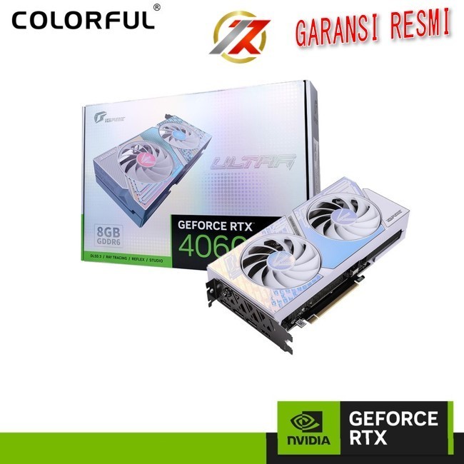 Jual VGA COLORFUL iGame GeForce RTX 4060 ULTRA W DUO OC 8GB-V 2 FAN ...