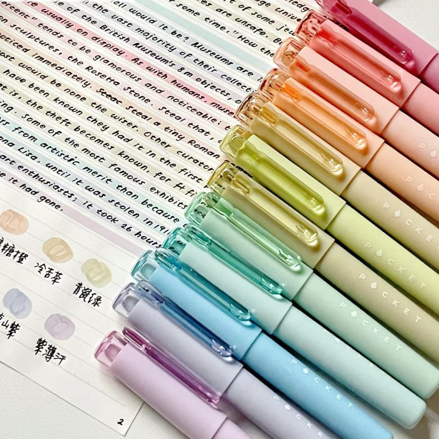 Jual Set 4pcs Mini stabilo Pen Lucu Spidol Warna Warni 1 Set ...