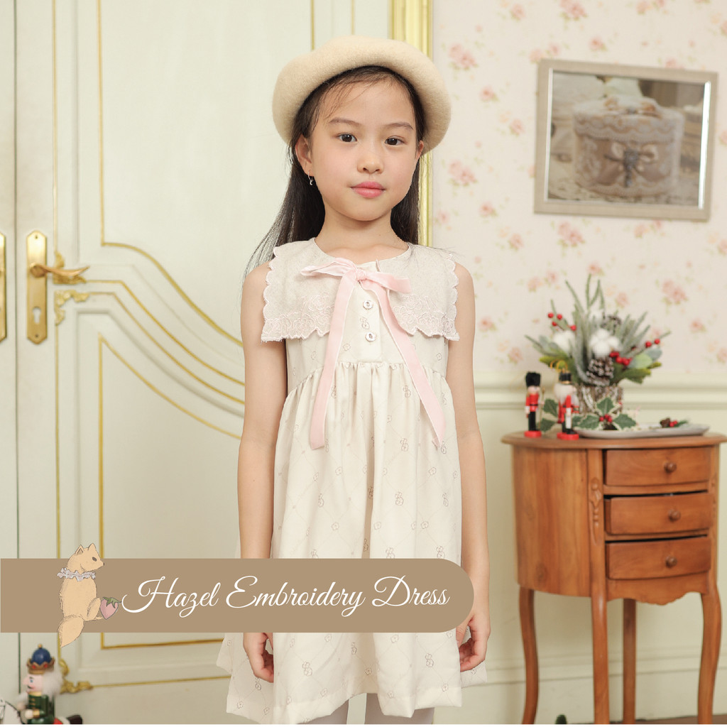 Jual Harlow Kids - Hazel Embirody Dress/ / Dress Anak Perempuan/ Dress ...