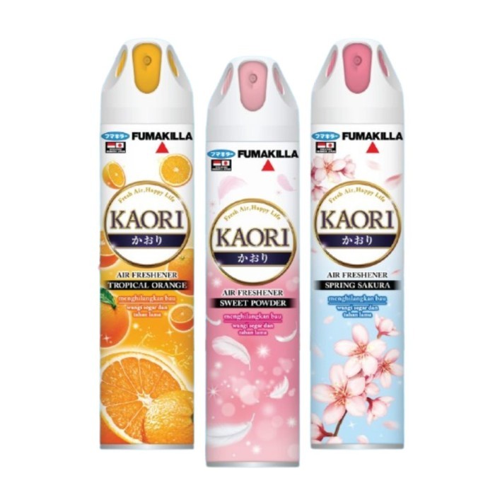 Jual KAORI Air Freshener Aerosol 240 ml / Pengharum Ruangan | Shopee Indonesia