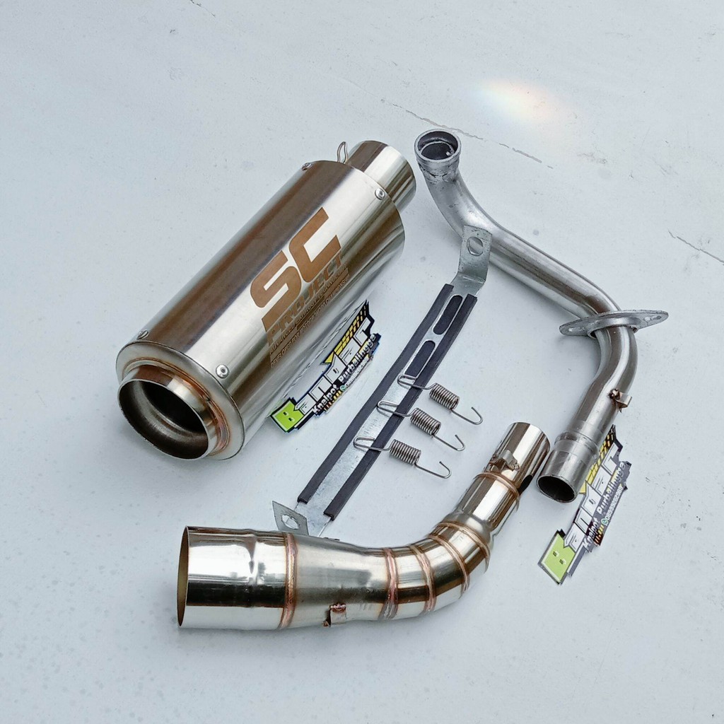 Jual KNALPOT RACING SC PROJECT BEAT SCOOPY NMAX VARIO PCX AEROX MIO ADV ...