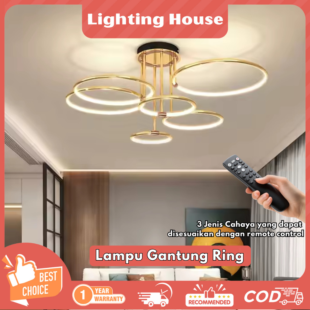 Jual LIGHTING HOUSE GARANSI 1 TAHUN Ruang Tamu Lampu Gantung Lampu ...
