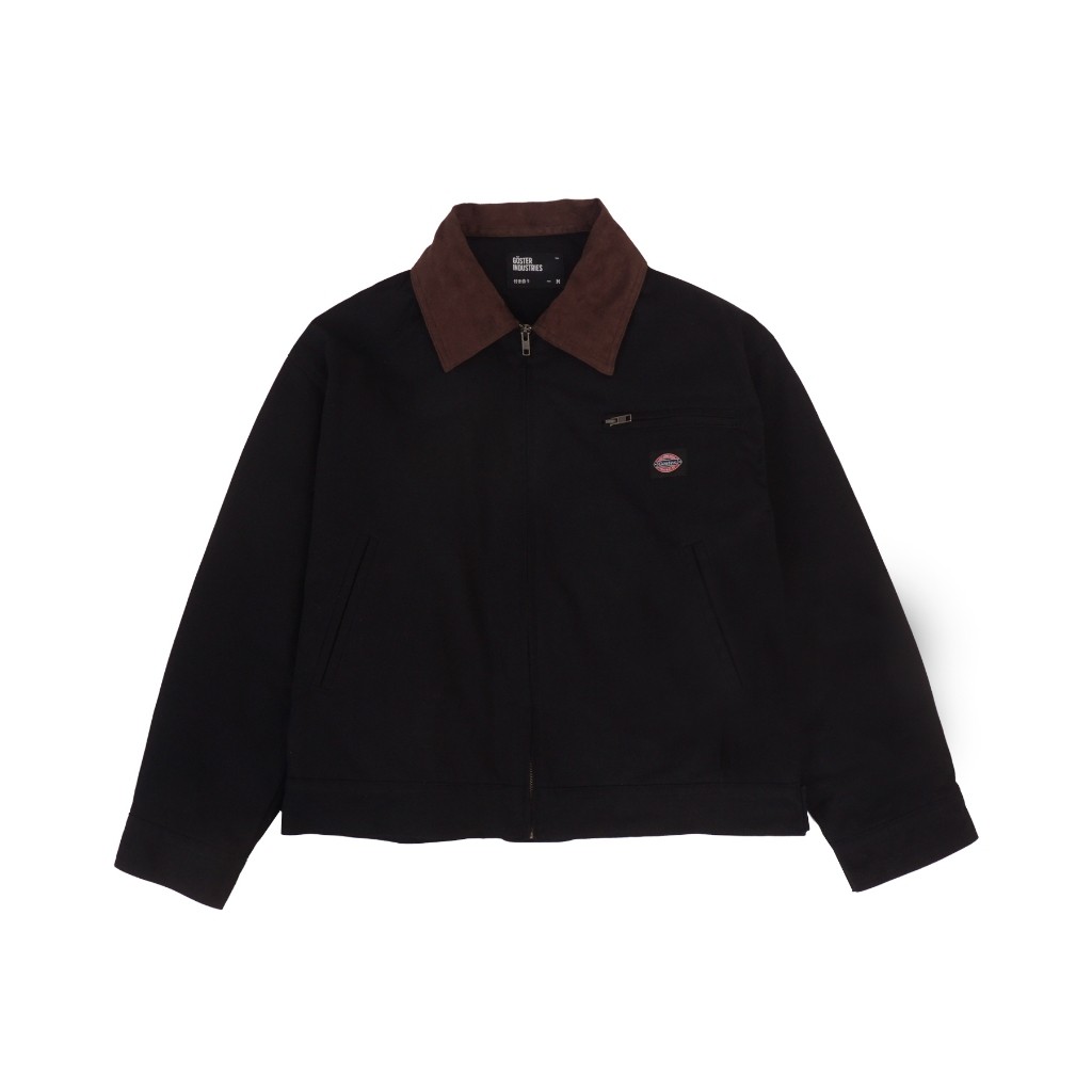 Jual Goster Work Jacket Boxy Fit - Michigan Black Brown | Shopee Indonesia