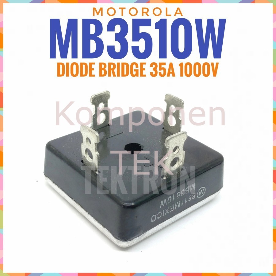 Jual Motorola MB3510W Diode Bridge 35A 1000A 3510 KBPC 3510 Dioda Rectifier | Shopee Indonesia