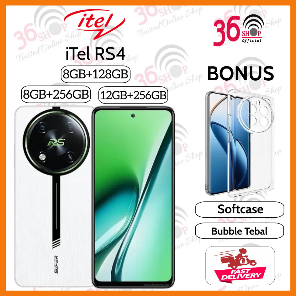 Jual ITEL RS4 NFC [8GB+128GB] [8GB+256GB] [12GB+256GB] Garansi Resmi ...