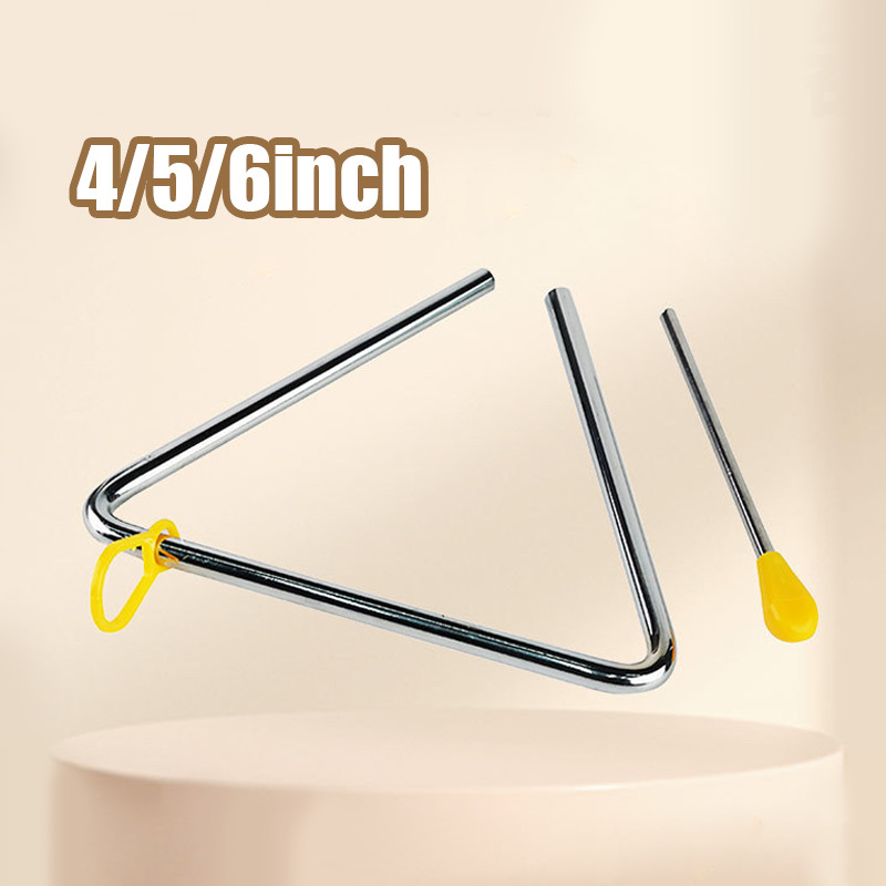 Jual 4/5/6 Inci Alat Musik Alat Musik Instrument Triangle | Shopee ...