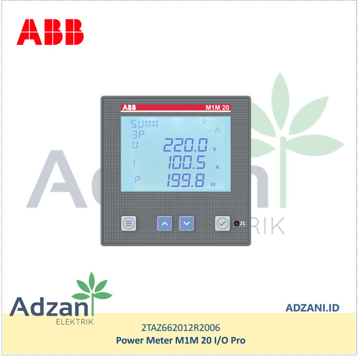 Jual POWER METER ABB M1M 20 Modbus RS485 I/O Pro 2TAZ662012R2006 | Shopee Indonesia