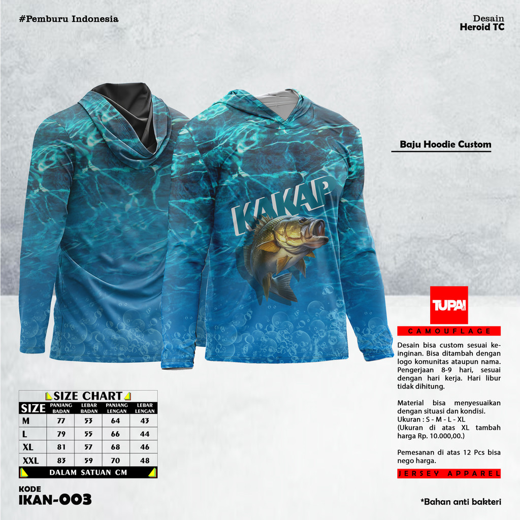 Jual Baju Hoodie Kamuflase Kaos Berburu Lengan Panjang Camo untuk Pria ...