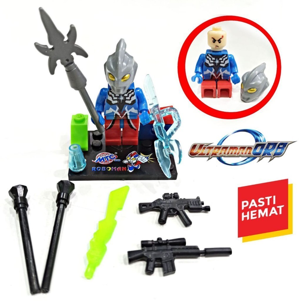 Jual SATUAN 1 BIJI LEGO ULTRAMAN ACTION FIGURE MITRACO | Shopee Indonesia