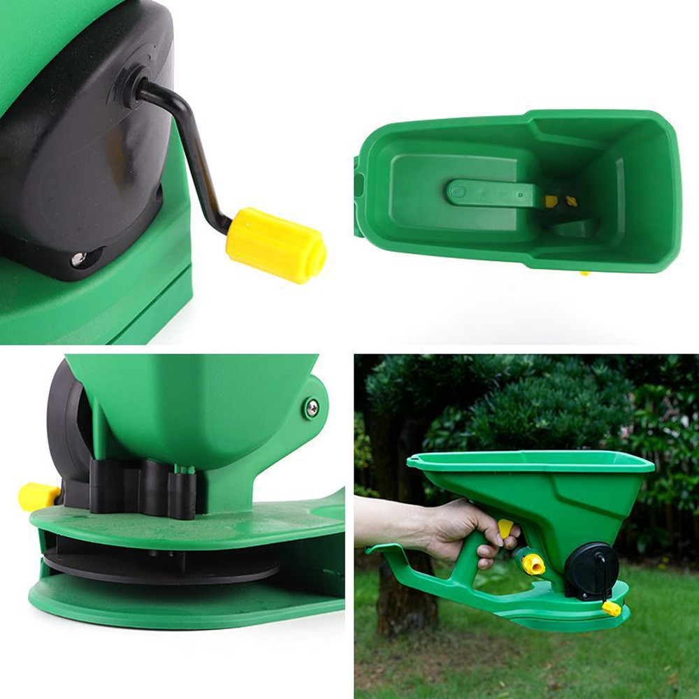 Jual 1.5L Handheld Seed Spreader Manual Small Seeder Field Lawn Grass for Gardens Nurseries ...