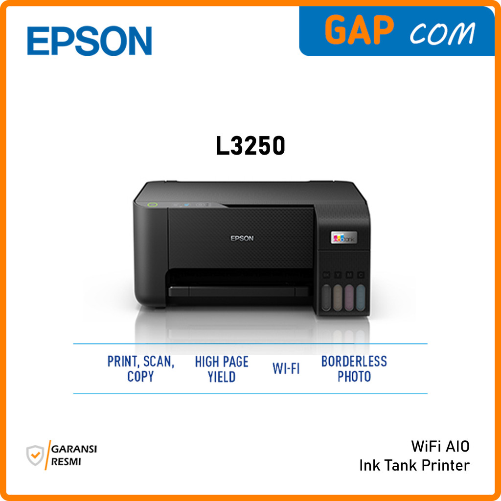 Jual Printer Epson EcoTank L3250 A4 Wi-Fi All-in-One Ink Tank Printer ...
