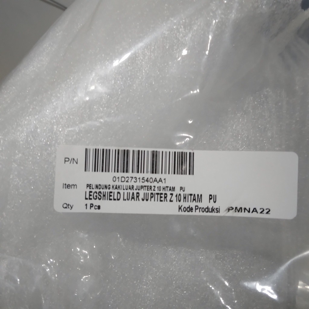 Jual Sayap Depan Jupiter Z Robot 2010 2011 2012 | legshield luar WIN ...