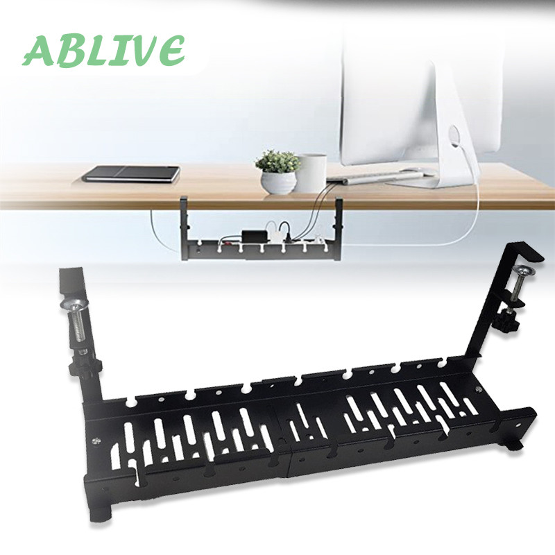 Jual Cable Management Tray / Rak Kabel Management / Desk Cable ...
