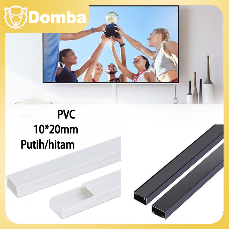 Jual Pipa Listrik PVC 20x10mm - Kabel Duct Trunking Penutup Kabel ...