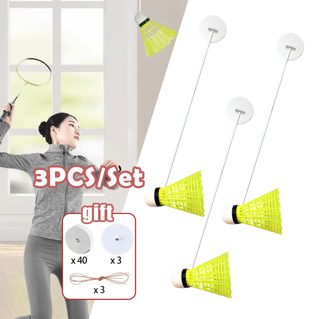 Jual 3Set Alat Latihan Badminton Alat Latihan Bulu tangkis Badminton ...