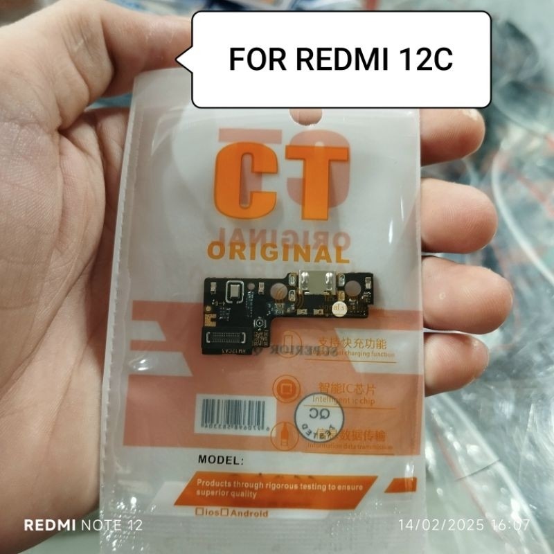 Jual PAPAN CAS FLEXIBLE KONEKTOR CAS XIAOMI REDMI 12C PAPAN KON CAS ...