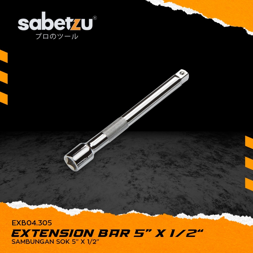 Jual SABETZU Extension Bar 1/2” x 5" Sambungan Kunci Sock Socket Long 1 ...