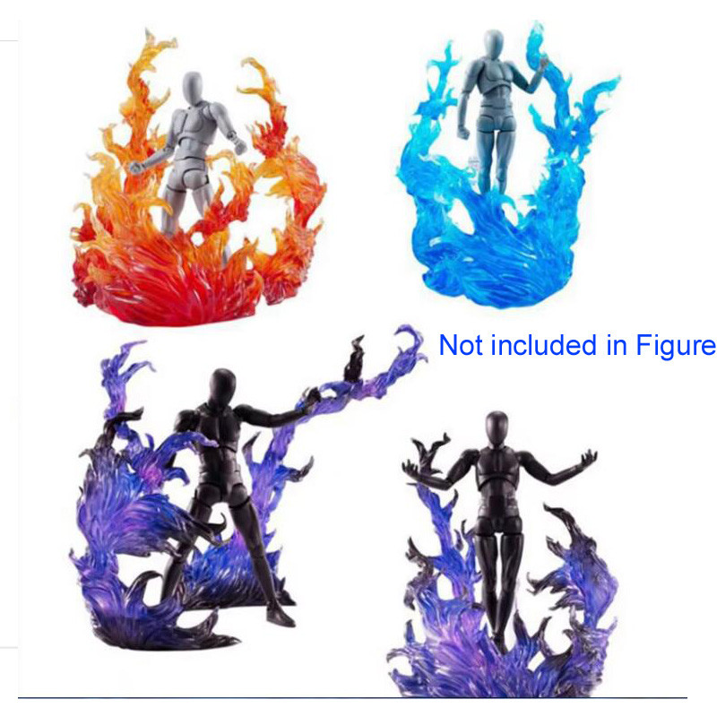 Jual Soul Effect Impact Fire Special Effects Blue Flame Model Plastic ...