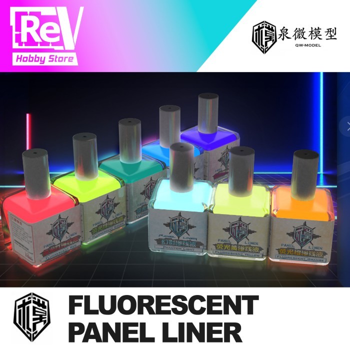 Jual QW FLUORESCENT ACCENT COLOR PANEL LINE GUNDAM MODEL KIT | Shopee ...