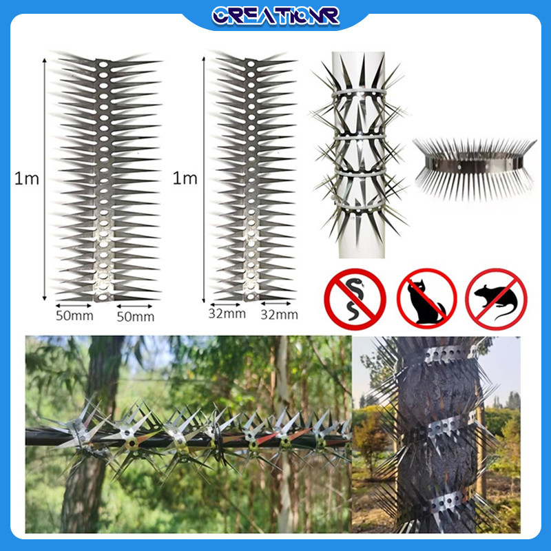 Jual Pagar Duri Anti Maling 1 Meter/Wall Spike Penghalang Tikus/pagar ...