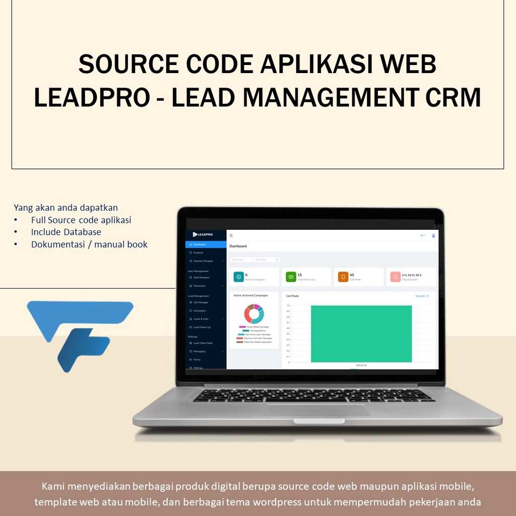 Jual SOURCE CODE APLIKASI WEB LEADPRO - LEAD MANAGEMENT CRM | Shopee ...
