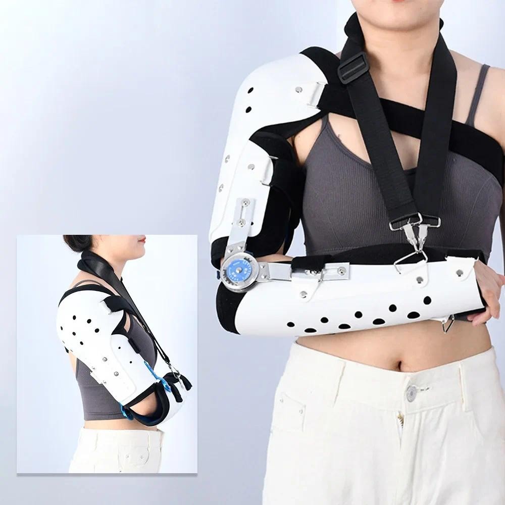 Jual PREORDER Hinged Elbow Arm Forearm Shoulder Brace Support Splint ...