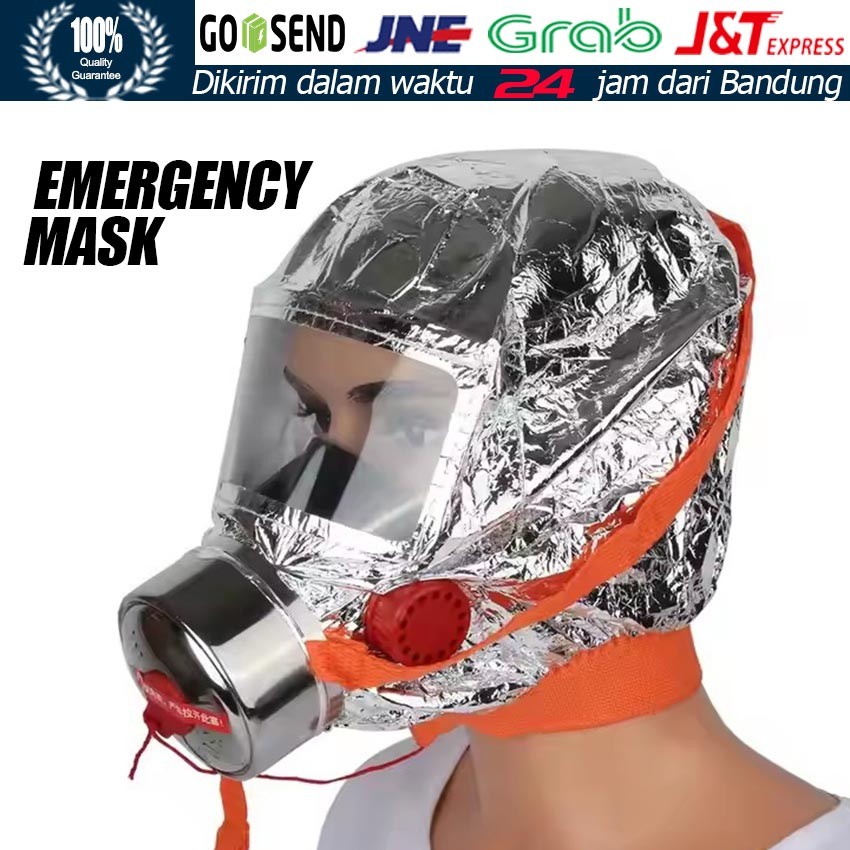 Jual Masker Darurat Kebakaran / Fire Escape Hood / Masker Pelindung ...